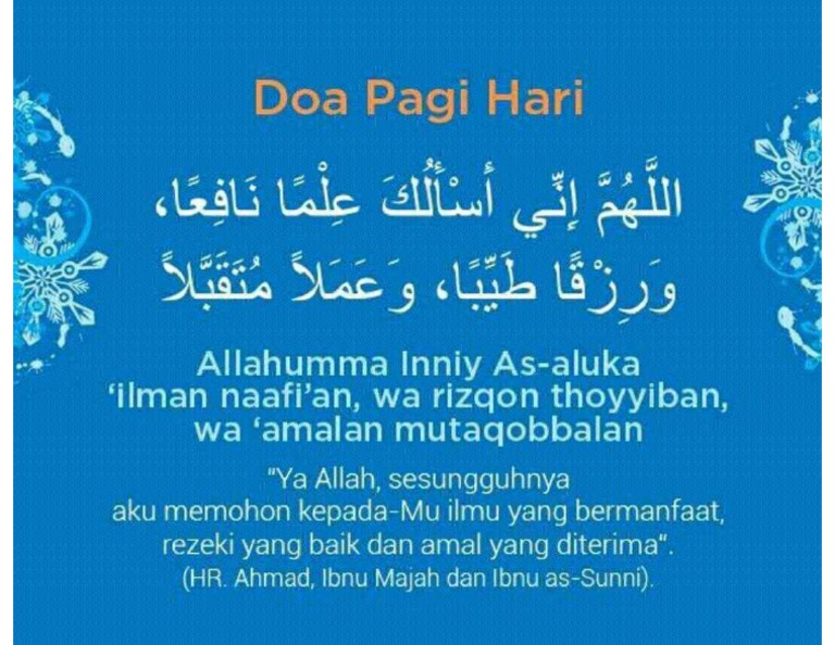 Doa Pagi Hari | PDF