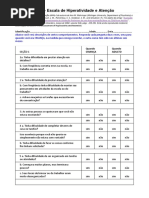 Formulário SNAP-IV PDF | PDF