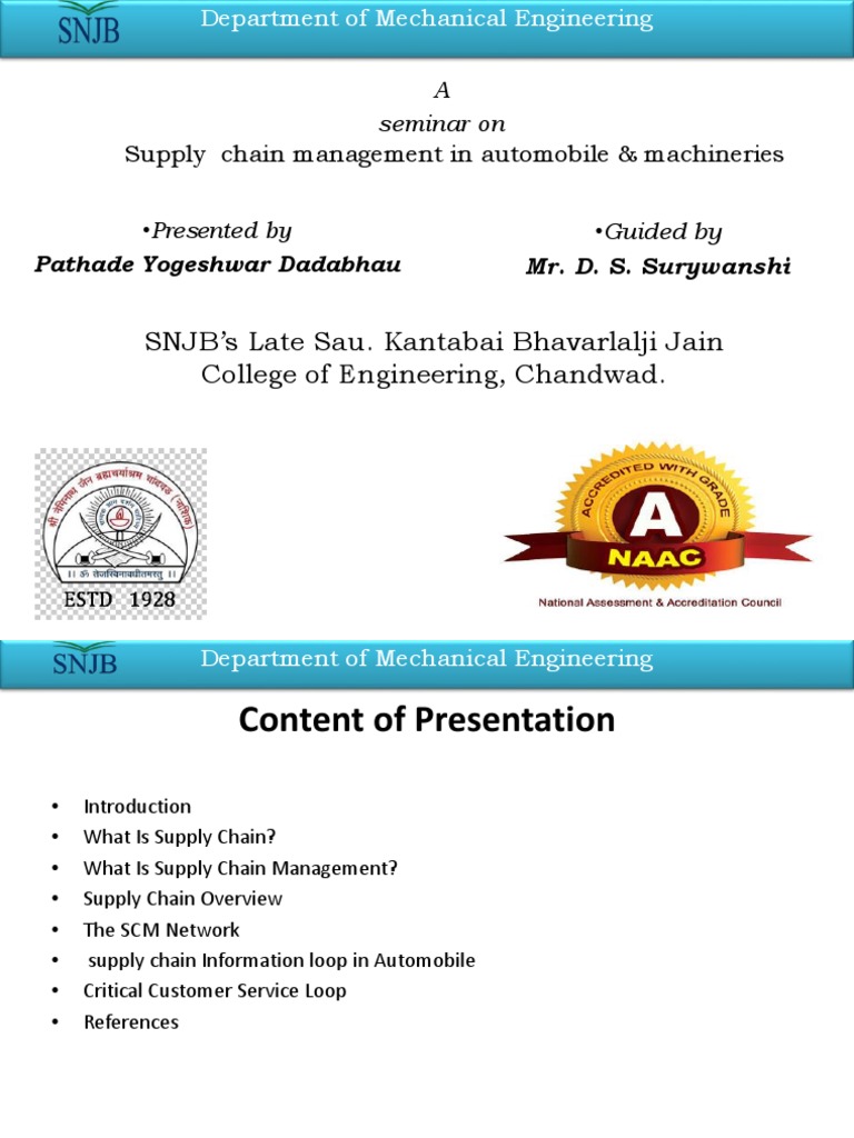 SNJB's Late Sau. Kantabai Bhavarlalji Jain College of Engineering ...