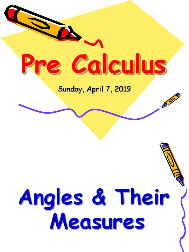 Angles and Their Measures | PDF | Angle | Circle