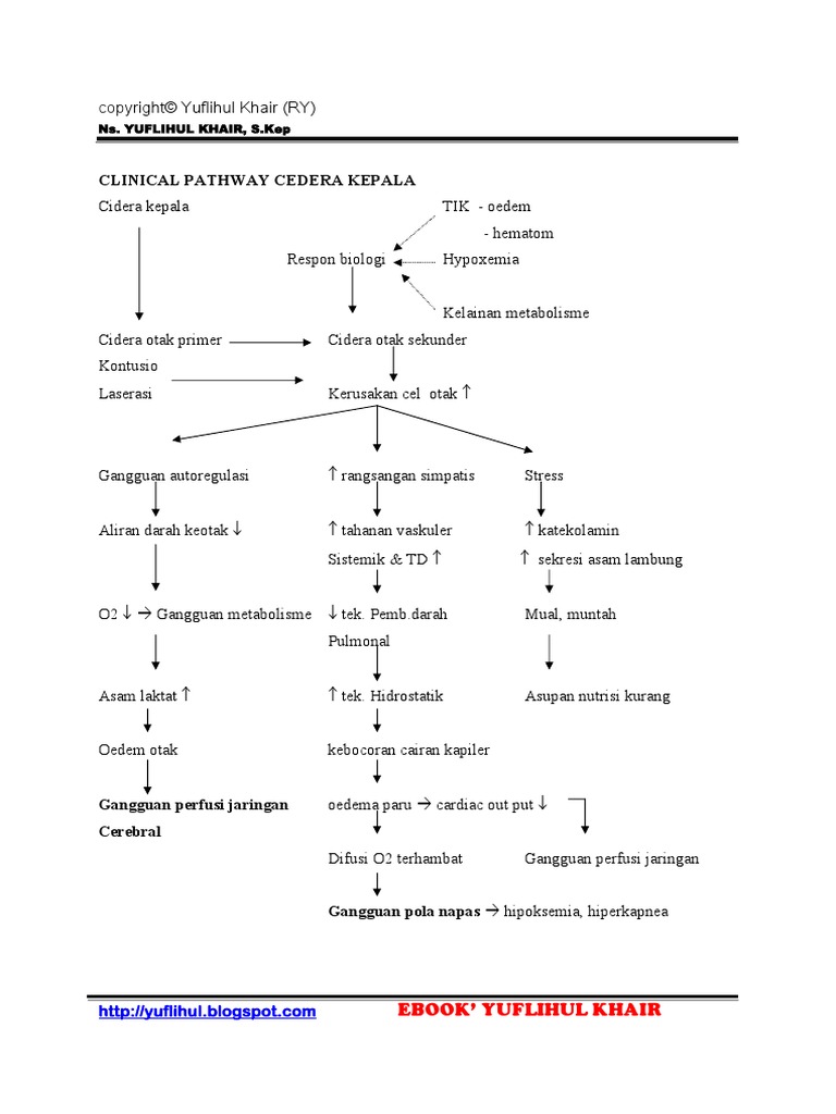 Clinical Pathway Cedera Kepala | PDF