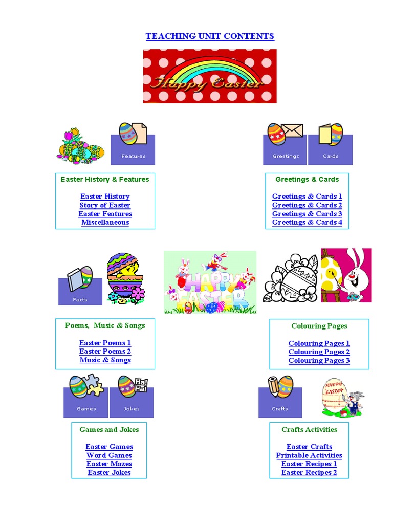 Easter Fun & Learning Activities | PDF