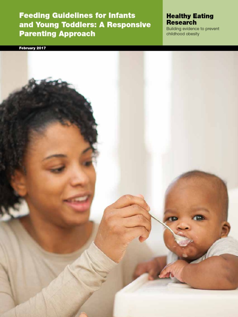 Feeding Guidelines For Infants and Young Toddler PDF | PDF | Parenting ...