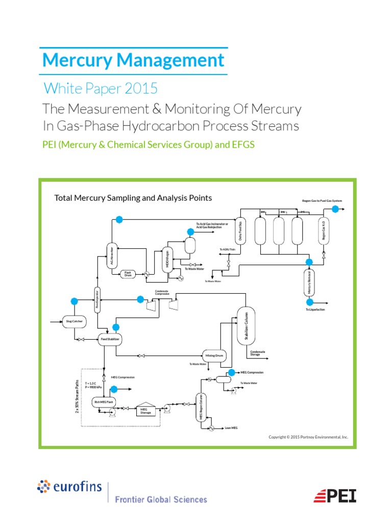 Mercury Management: White Paper 2015 | PDF | Natural Gas | Mercury ...