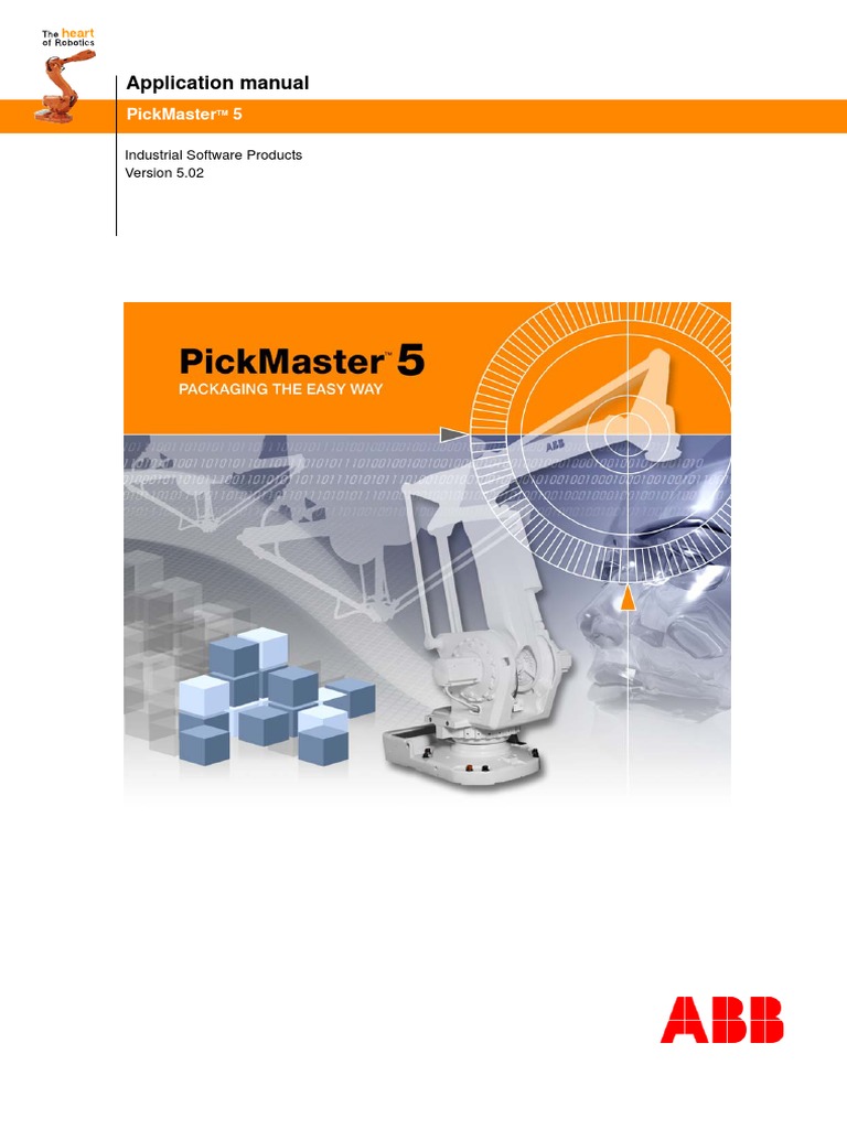 PickMater 5 3HAC025829 001 - Revb - en PDF | PDF | Documentation | Application Software