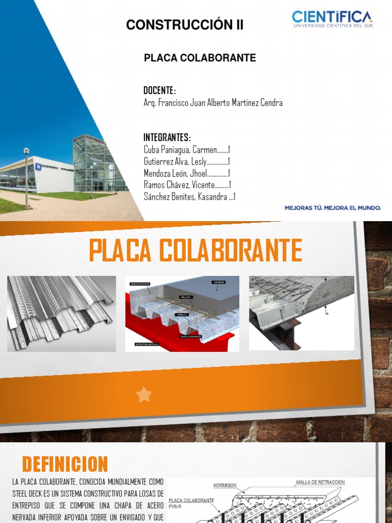 Guía de Placa Colaborante en Construcción | PDF | Hormigón | Acero