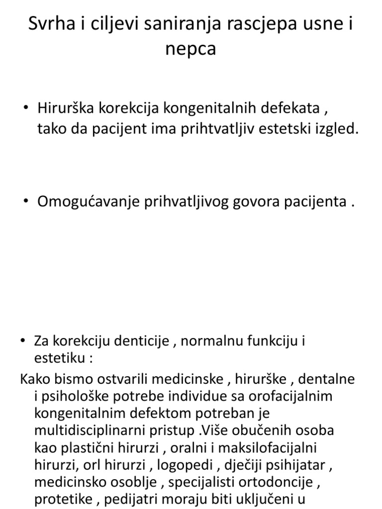 Rascjep Nepca | PDF