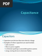 Electric Potential and Capacitance All Derivations | PDF | Capacitor | Capacitance