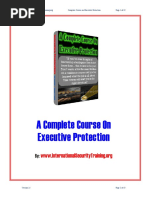 Executive Protection Checklists | PDF | Airport | Breathing