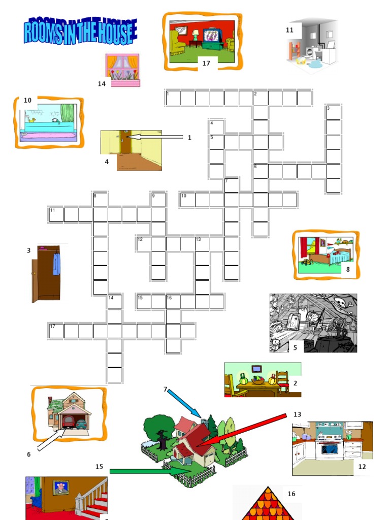 Rooms in The House Crossword | PDF