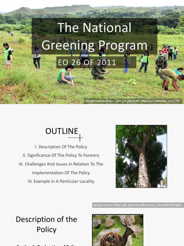 National Greening Program | PDF | Systems Ecology | Ecology