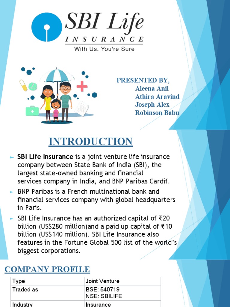 Sbi Life Insurance | PDF