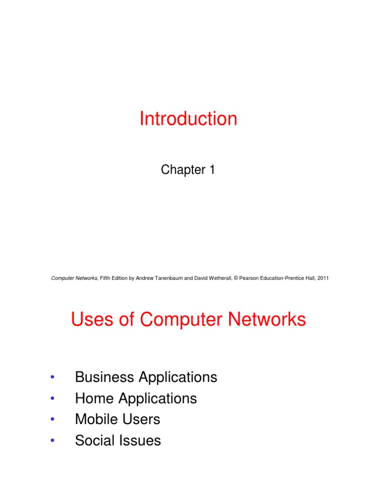 Computer Networks, Fifth Edition by Andrew Tanenbaum and David ...