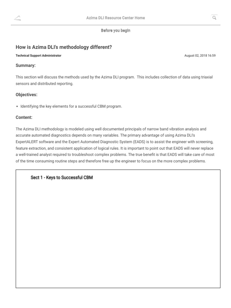 Azima DLI Vibration Analysis Methods | PDF | Intelligence Analysis ...