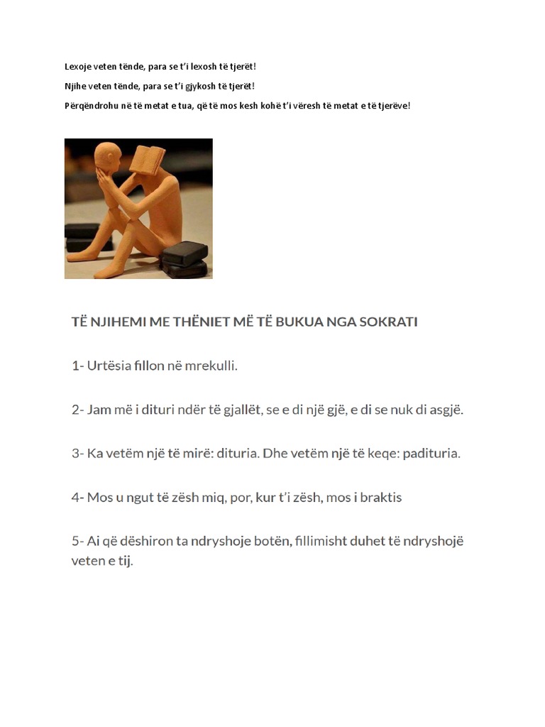 Thenje Te Bukura | PDF