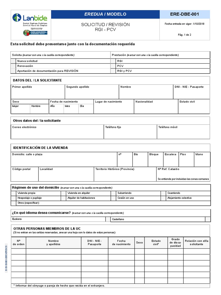 Ere Dbe 001 Cast Color | PDF | Gobierno