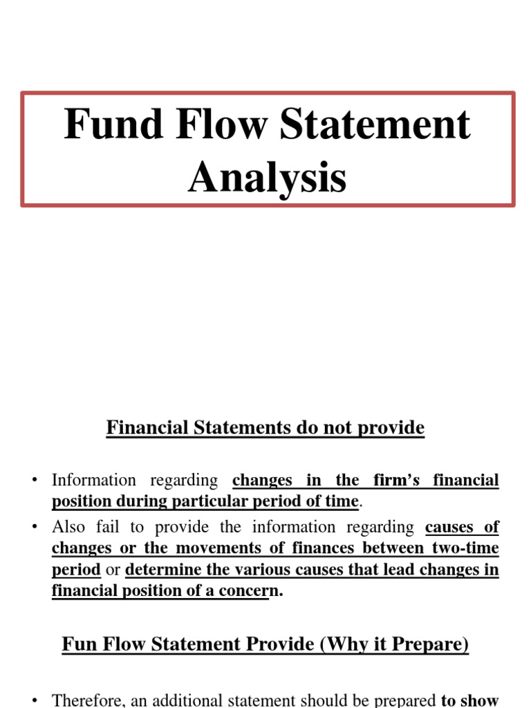 FFS & CFS | PDF | Cash Flow Statement | Working Capital