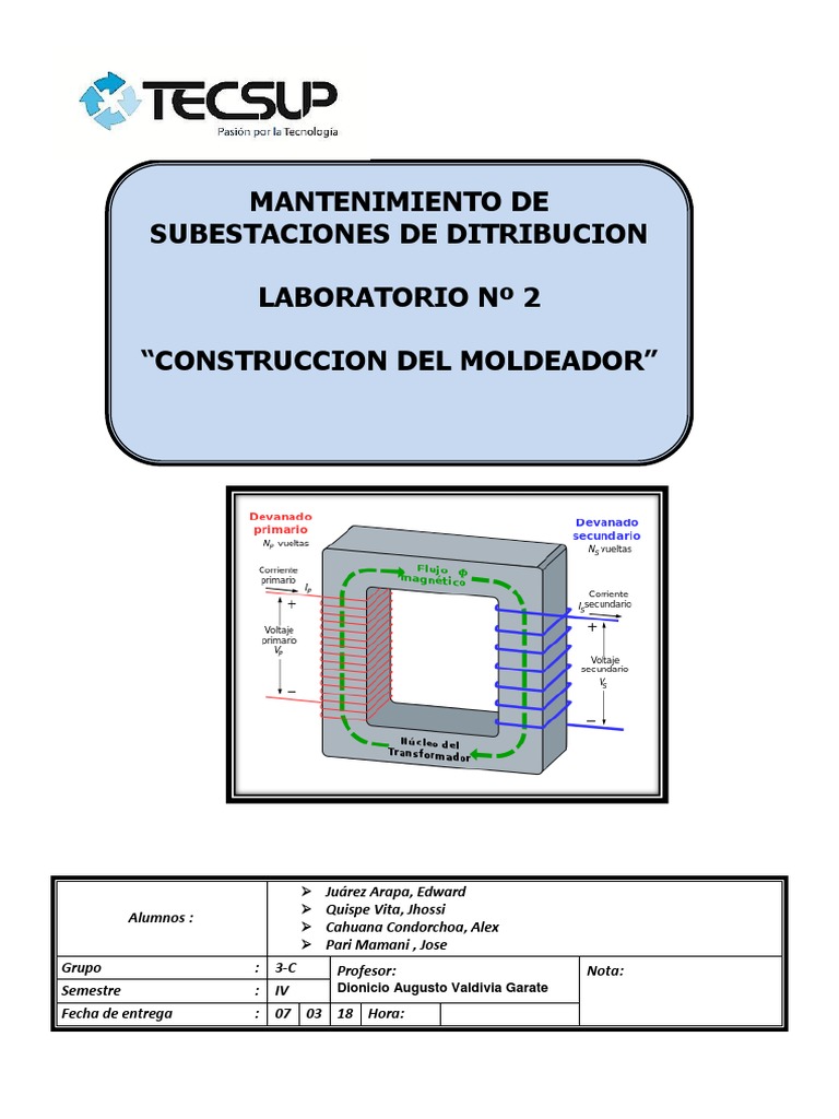 Construccion Del Moldeador | PDF | Transformador | Inductor