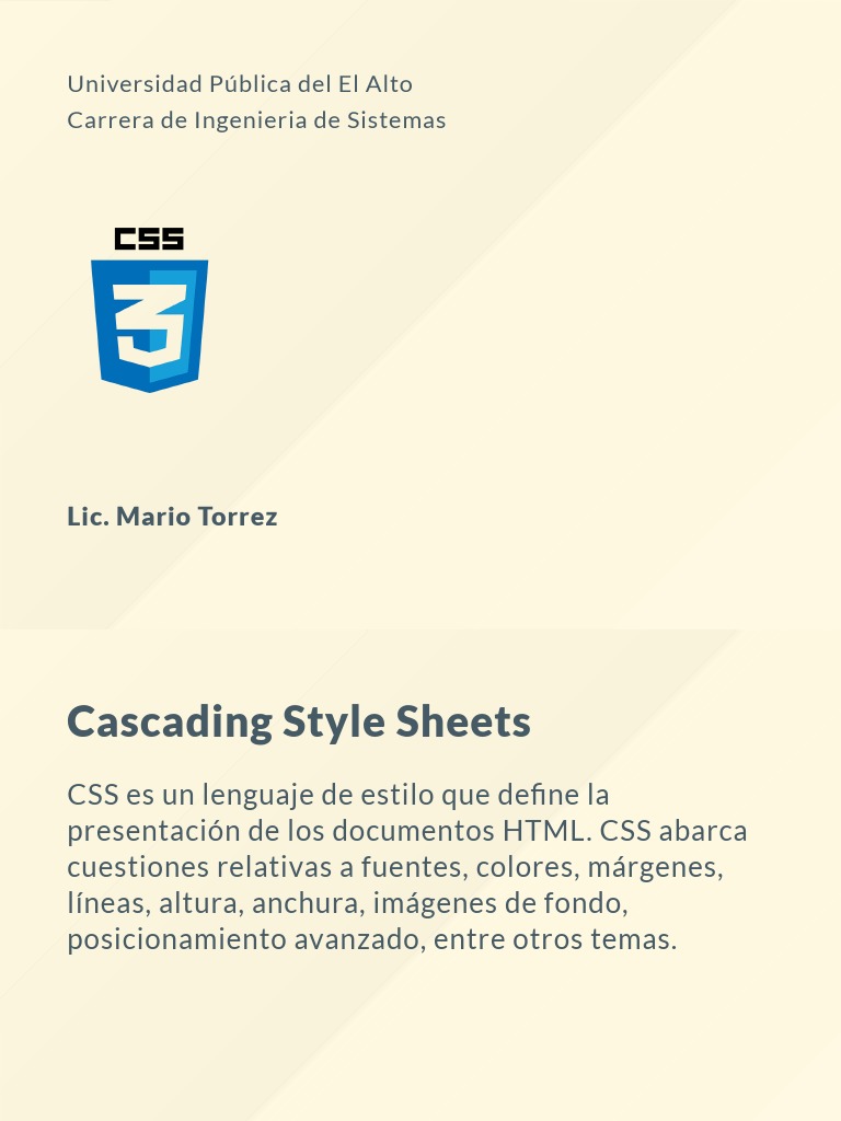 04 CSS | Descargar gratis PDF | Hojas de estilo en cascada | Estándares web