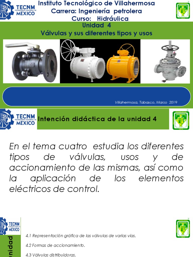 Hidraulica U4 E1 PDF | PDF | Relé | Válvula