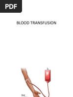Blood Transfusion Lecture | PDF | Blood Type | Blood Transfusion