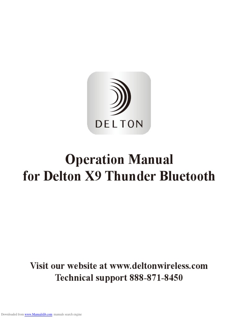 Delton | PDF | Bluetooth | Wireless