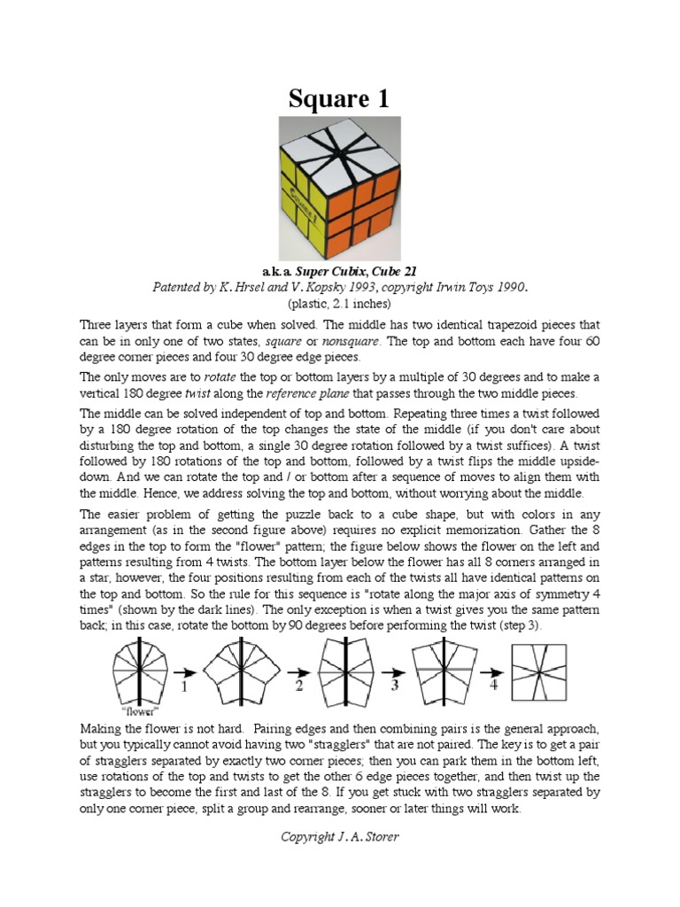 Square 1 | PDF | Geometry | Teaching Mathematics