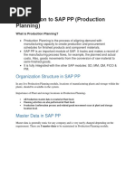 List SAP PP Tcodes | PDF | Computing | Computing And Information Technology