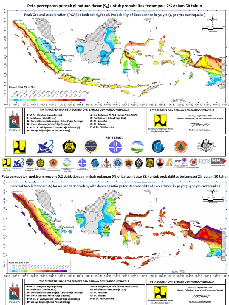 Peta Gempa 2017 | PDF