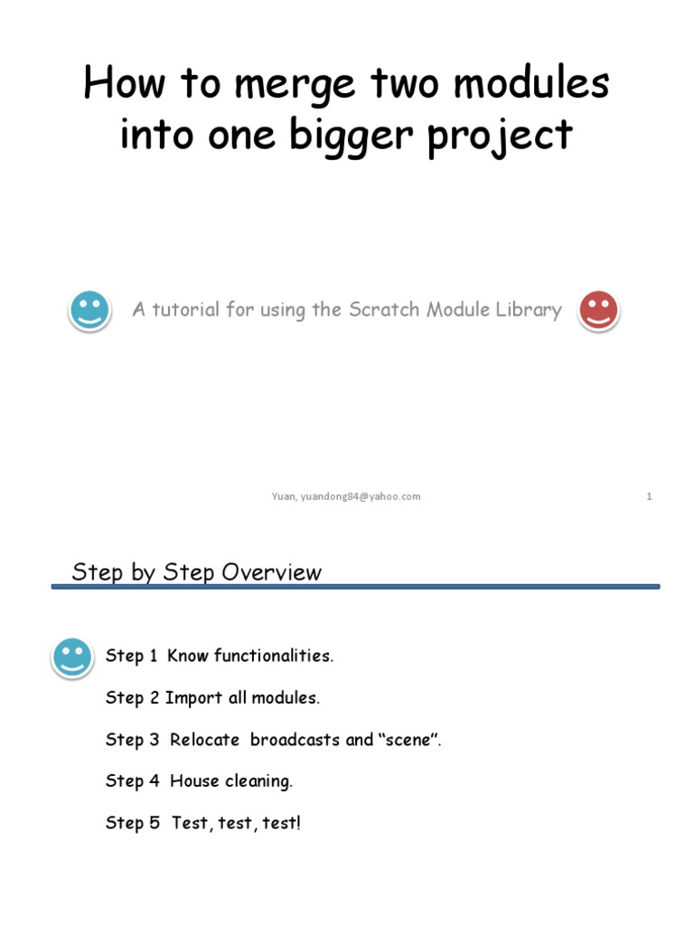 A Tutorial On Merging Modules | PDF | Digital Technology | Electrical ...