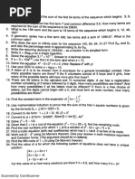 IB Mathematics Higher Level Sample Questions | PDF | Sine ...