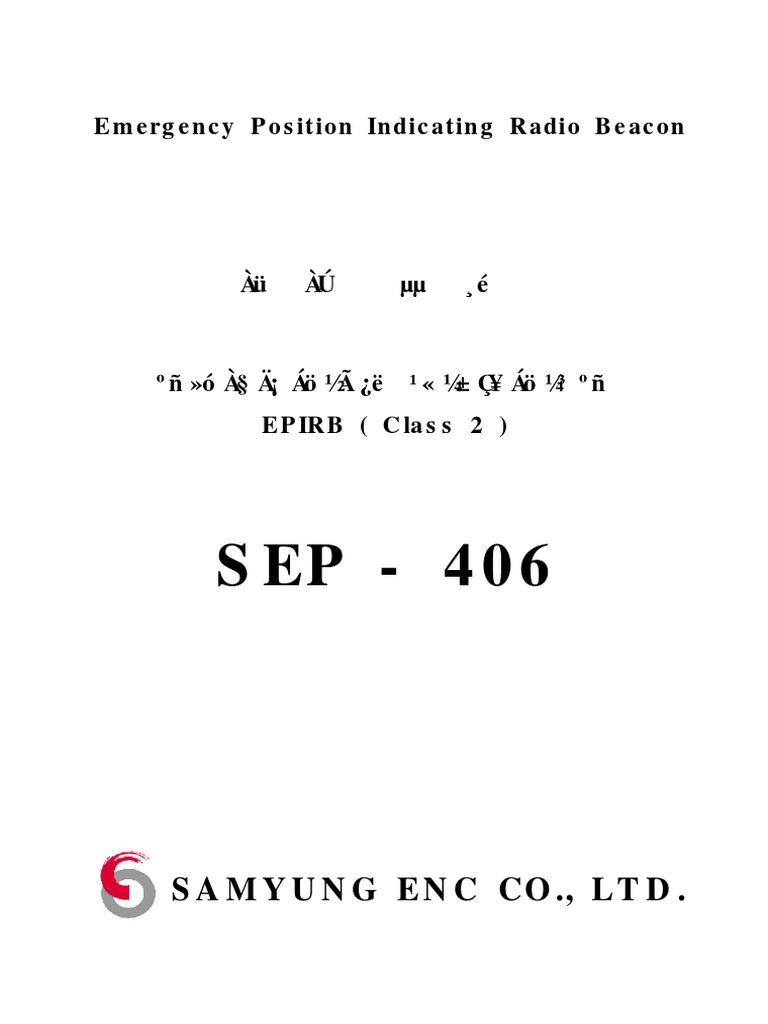 SEP-460 Service Manual | PDF