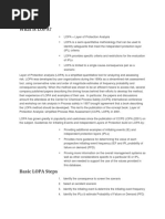 LOPA: Initiating Events & Protection Layers | PDF | Valve | Risk