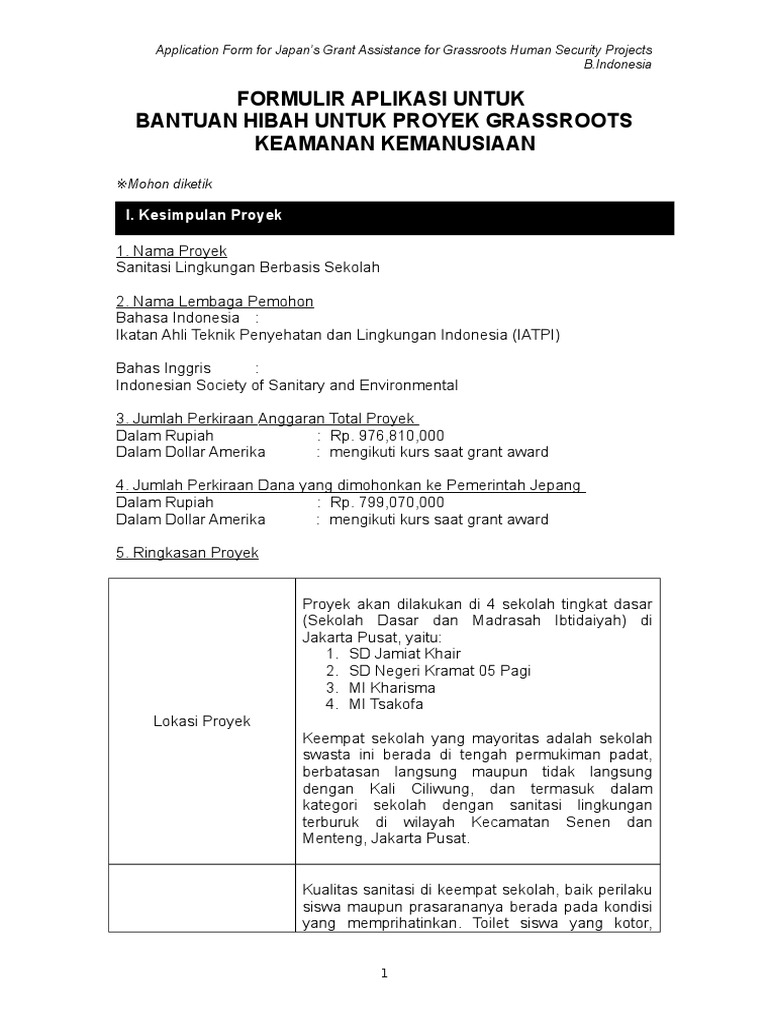 2.B Indonesia Application Form IATPI Rev 2 | PDF