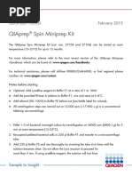 Qiagen Plasmid Prep - Buffer Composition | PDF | Buffer Solution | Ph