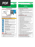 Welding Work Standard Operating Procedure | PDF | Welding | Construction