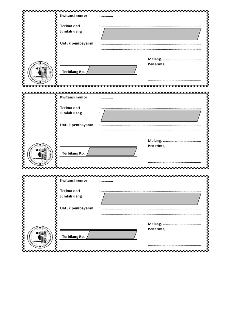 Kwitansi | PDF