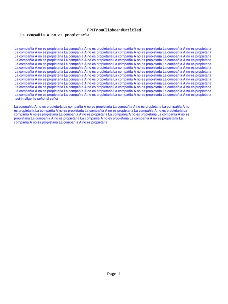 Compañia | PDF
