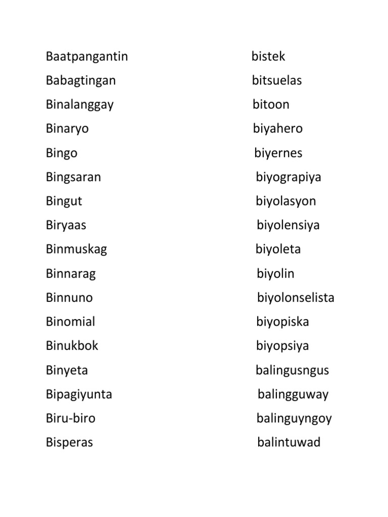 Filipino Spelling | PDF
