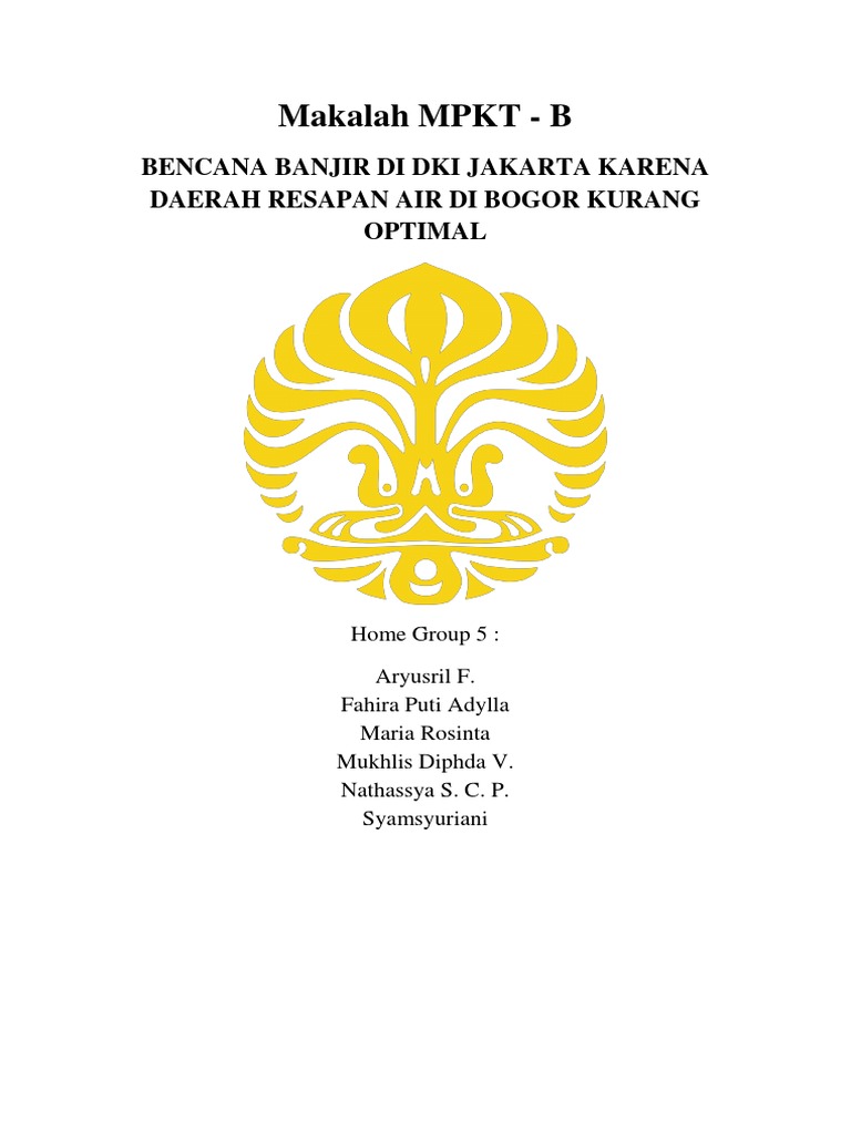 MAKALAH MPKT B (AutoRecovered) | PDF | Griya & Taman | Sains & Matematika
