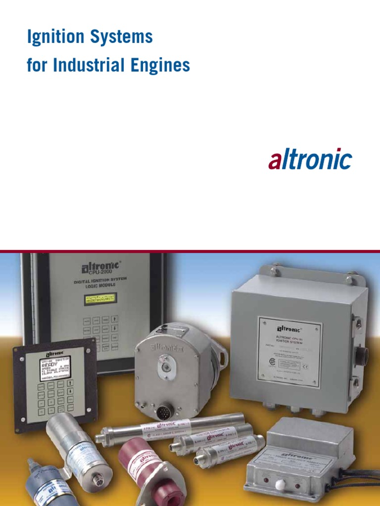 Altronic Ignition-Systems PDF | PDF | Ignition System | Engines