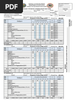 Scoring Sheets Sci Dama | PDF | Science & Mathematics