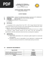 Letter For Culminating Activity | PDF