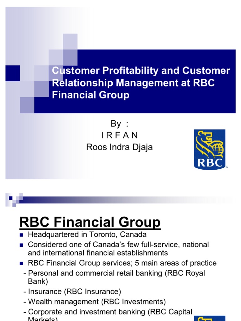 RBC Financial Group Power Point | PDF | Banking | Financial Services