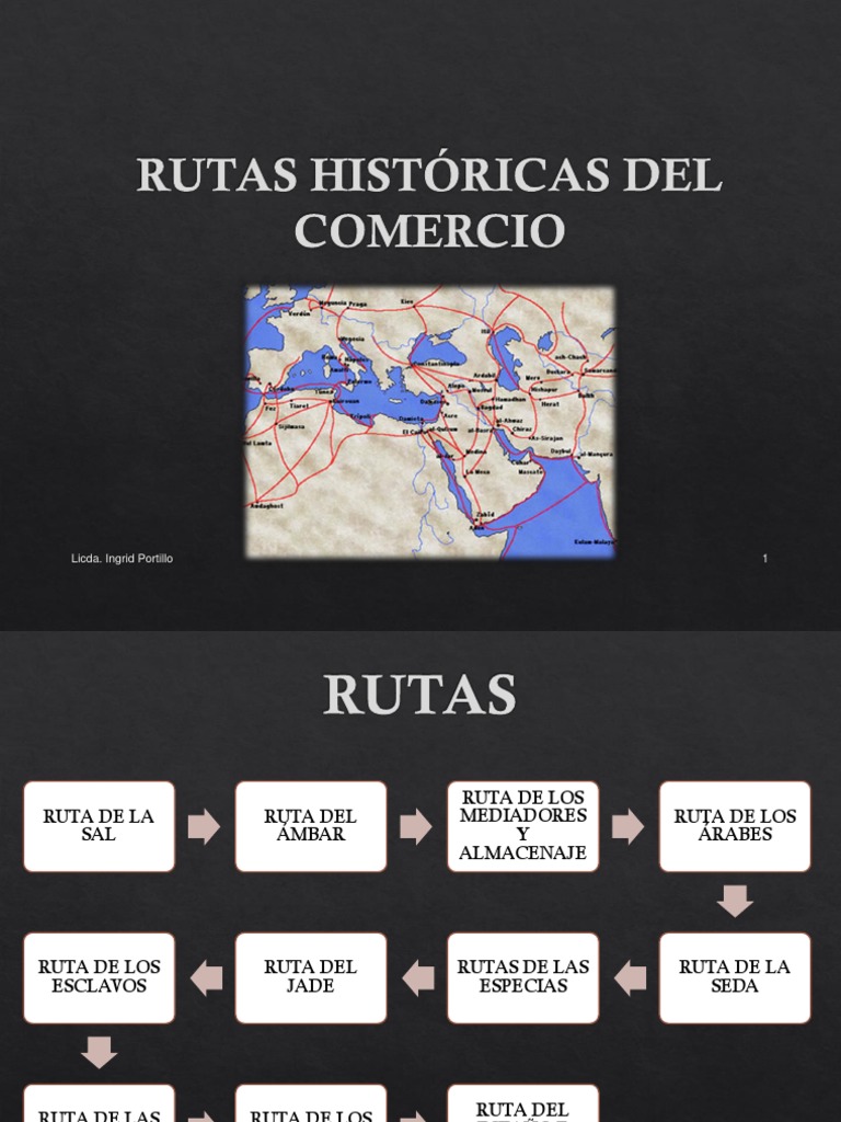 03 - Rutas Históricas Del Comercio PDF | PDF | Esclavitud ...