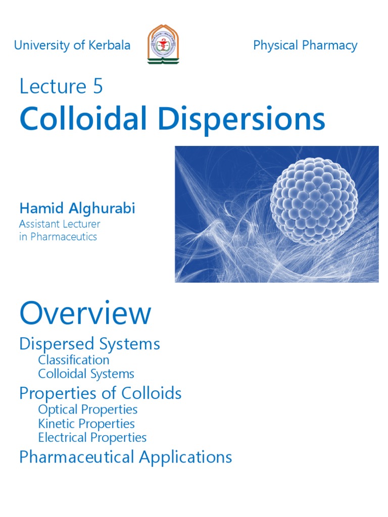 Colloids | PDF | Colloid | Diffusion