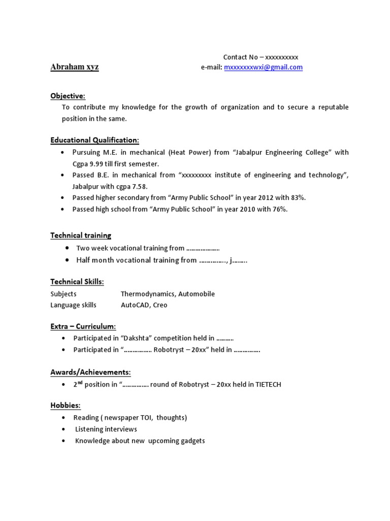 Pratik CV | PDF