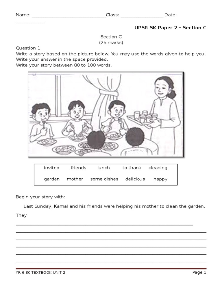 Unit 2 - Paper 2 - Section C | PDF | Standardized Tests | Student ...