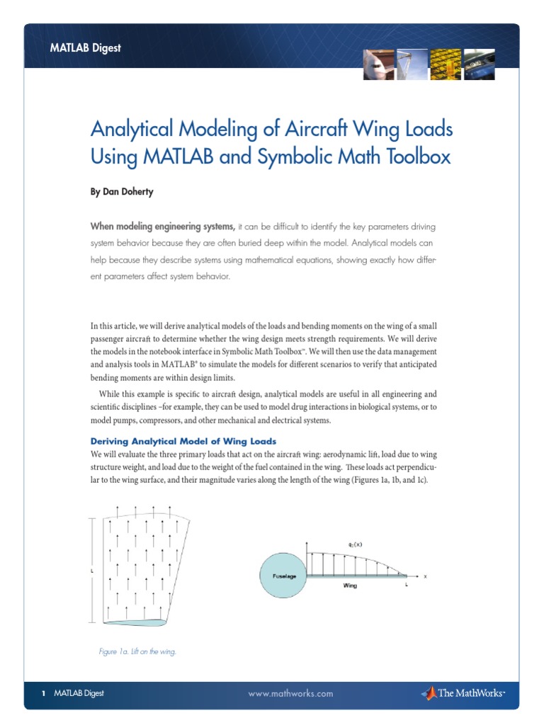 Wing Shear Force Modeling Pdf Lift Force Matlab 