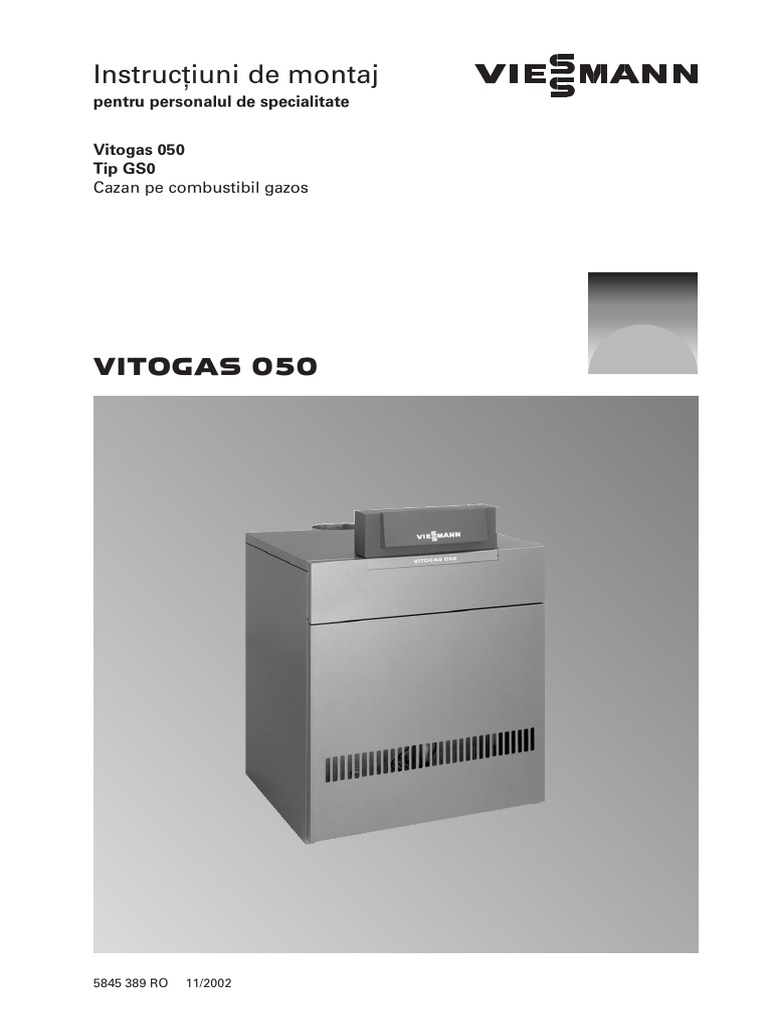 Vitogas 050 GS0 Mare PDF | PDF